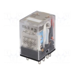 Shop Omron MY4IN-D2 Power Relay with Built-in Diode, LED Indicator ...