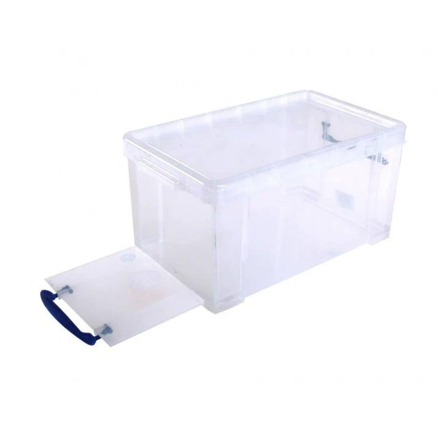 Shop Really Useful Boxes Really Useful Clear Plastic Storage Box 8 ...