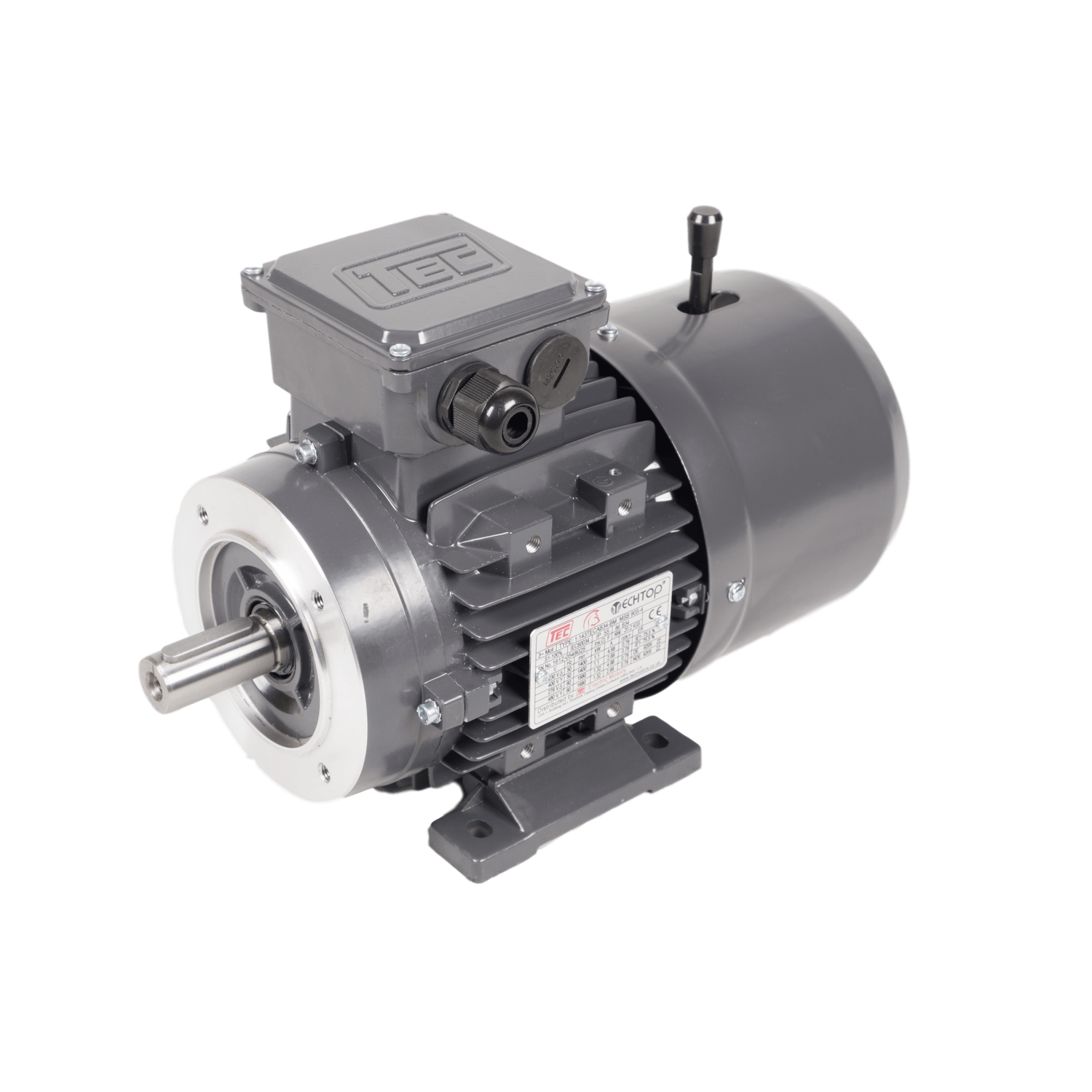 Shop Tec 1.123TECAB14-IE3-BM 1.1Kw Three Phase Electric Motor - AC Motors | Zoro UK Business ...