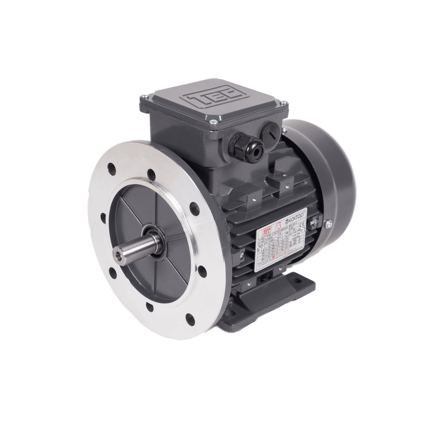 Shop Tec 3.043TECAB35-IE3 3.0Kw Three Phase Electric Motor - 3-Phase AC Motors | Zoro UK ...