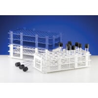 Shop Azlon Test Tube Rack, Pp White 55-18MM OD Tubes (Pk-5) - Test Tube ...