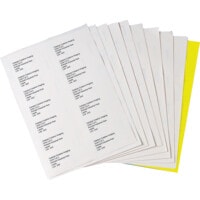 Shop Q-Connect Multi Purpose Labels 2 Per Sheet (100) - Labels | Zoro ...