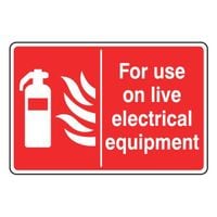 Shop Lasting Impressions For Use on Live Electrical Equipment Sign ...
