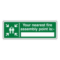 Shop Lasting Impressions Your Nearest Fire Assembly Point is with Blank ...