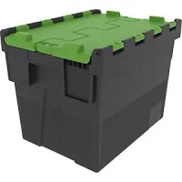 Shop LOADHOG SARL Reusable Stacking Container, LxWxH 400 X 300 X 306 mm ...