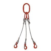 Shop Slingsby Wire Rope Slings - Three Leg Sling 6mm Diameter Rope ...