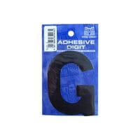 Shop CASTLE PROMOTIONS g - 3in. Adhesive Digit - Black - Pack of 12 ...