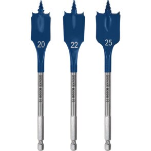 Shop Bosch Expert Selfcut Speed Spade Drill Bit Set 20 22 25MM Wood Drilling Bits Zoro UK