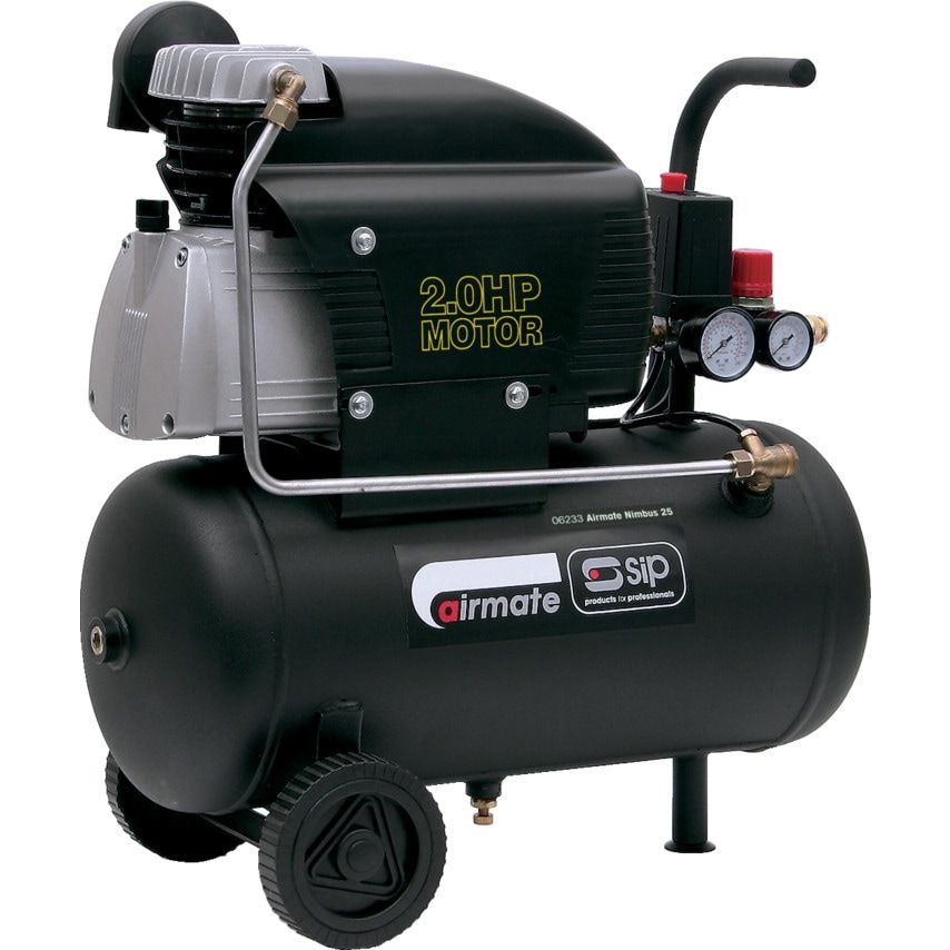 Shop SIP 06233 Airmate Nimbus 25 Compressor - Air Compressors | Zoro UK ...