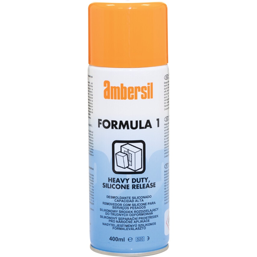 Shop Ambersil Heavy Duty Silicone Release Agent, Film Spray, 400ML ...