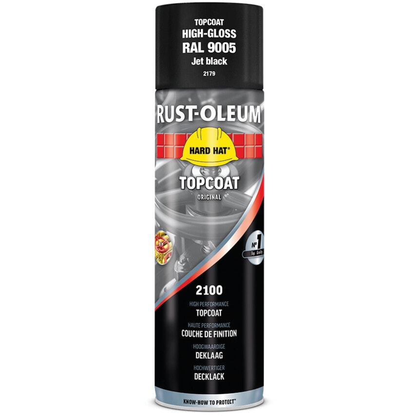 Shop Rust-oleum 2179 Hard Hat Gloss Black High Performance Topcoat ...