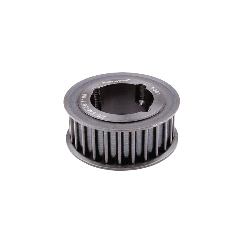 Shop Medway 22-8M-20F Taper Bore (1008) HTD Timing Pulley, 22 Teeth ...