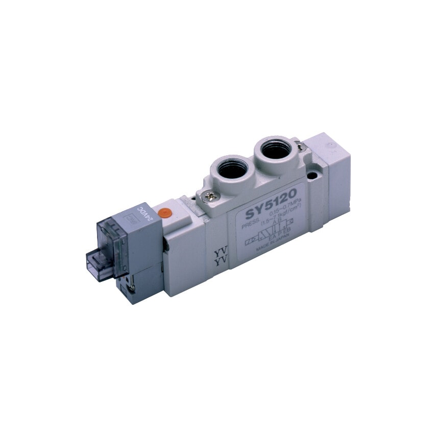 Shop SMC SY5120-5DZ-01F-Q Solenoid Valve - Solenoid Valves | Zoro UK Business Supplies