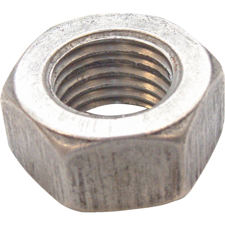M6 Steel Hex Full Nut Grade 8 BZP- you get 25