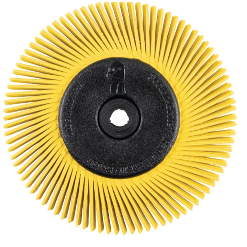 Shop 3M Radial Bristle Brush BB-ZB, 152 mm x 12.7 mm x 25.4 mm, P80 ...