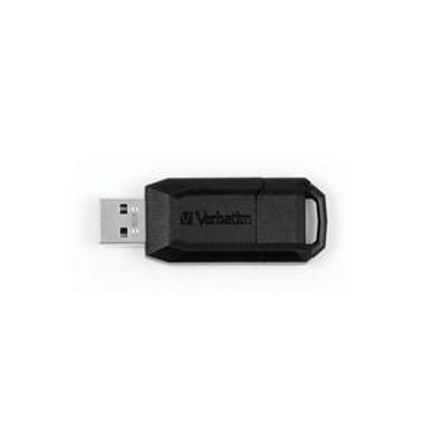 Shop Verbatim 4GB Secure Data USB Flash Drive USB Type-A 2.0 Black - USB Flash Drives | Zoro UK