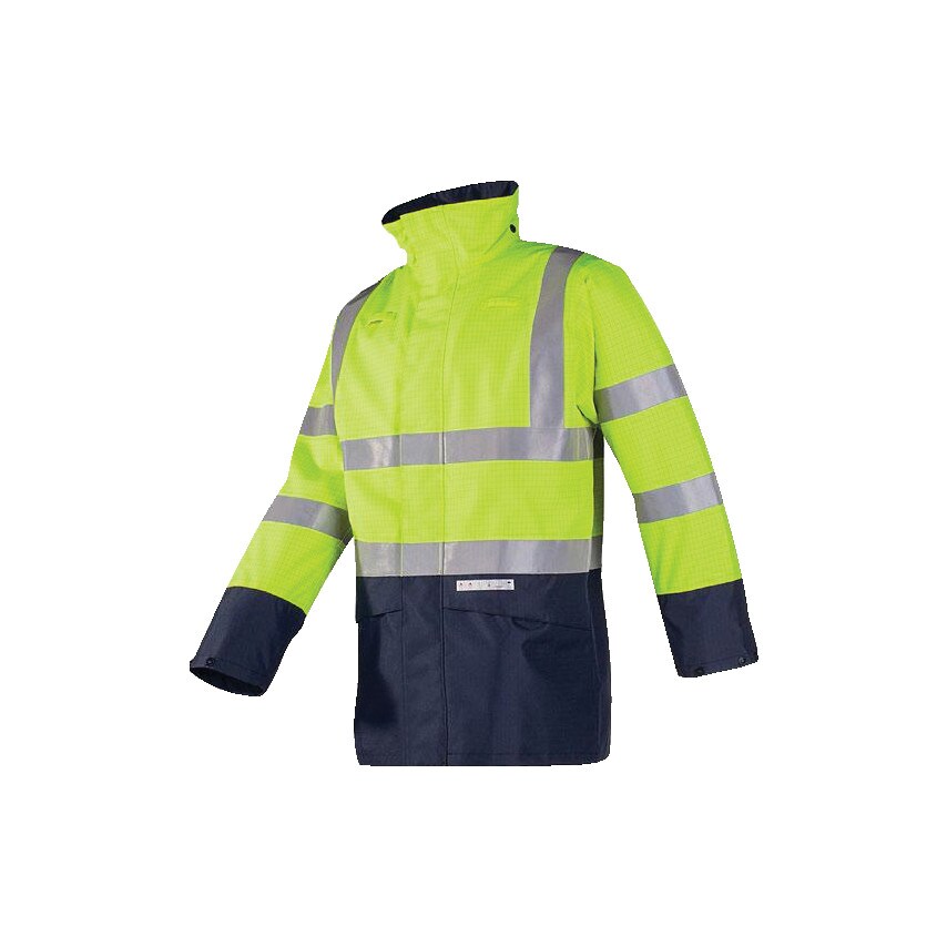 Sioen Elliston Jacket Hi-vis Yellow/Navy (S) 5414718083395 | eBay