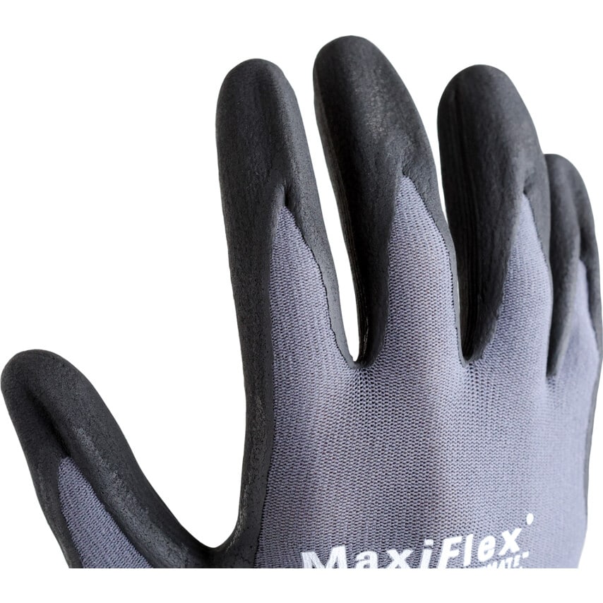 Atg 42-874 MaxiFlex Ultimate Palm-side Coated Grey/Black Gloves - Size 9 4792249061336 | eBay UK