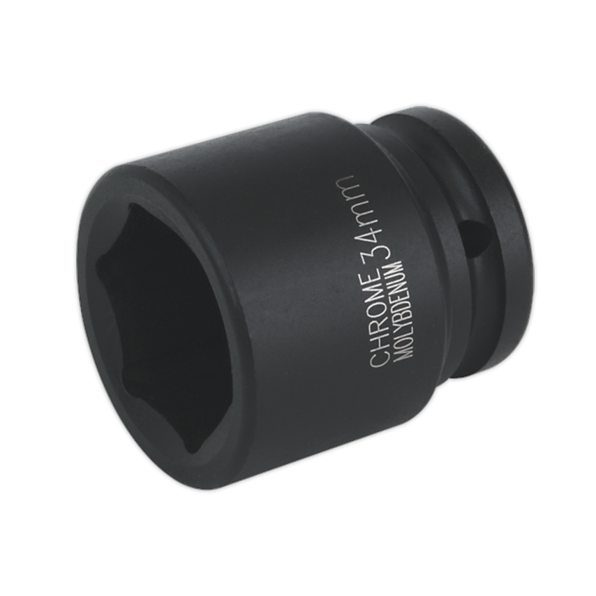 Shop Sealey Impact Socket 34mm 3/4" Square Drive - Impact Sockets ...
