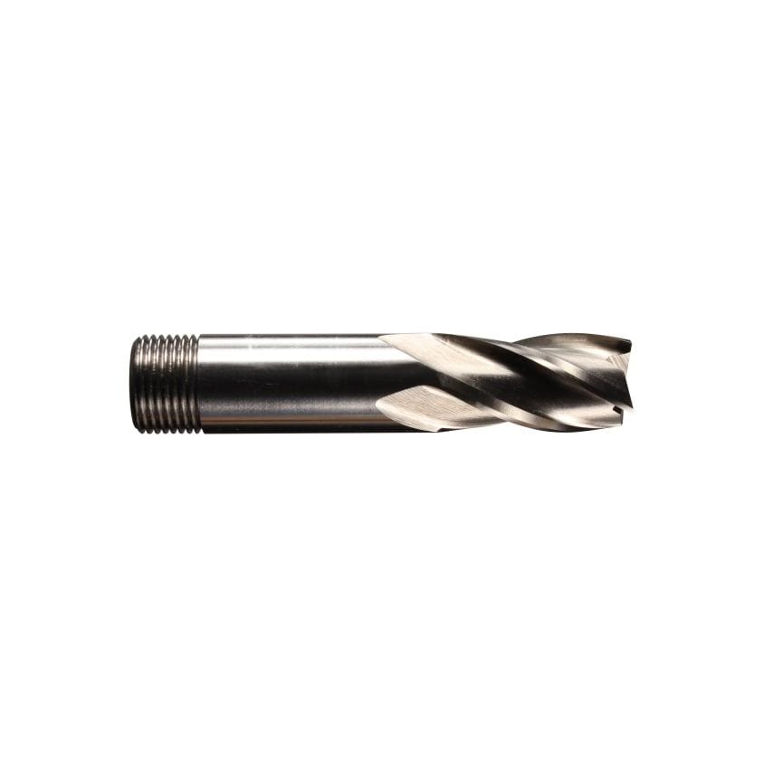 Shop Presto 6.0X6 Multi Flute HSS Screw Shank Short Series End Mill (BS 122/4) - High Speed ...