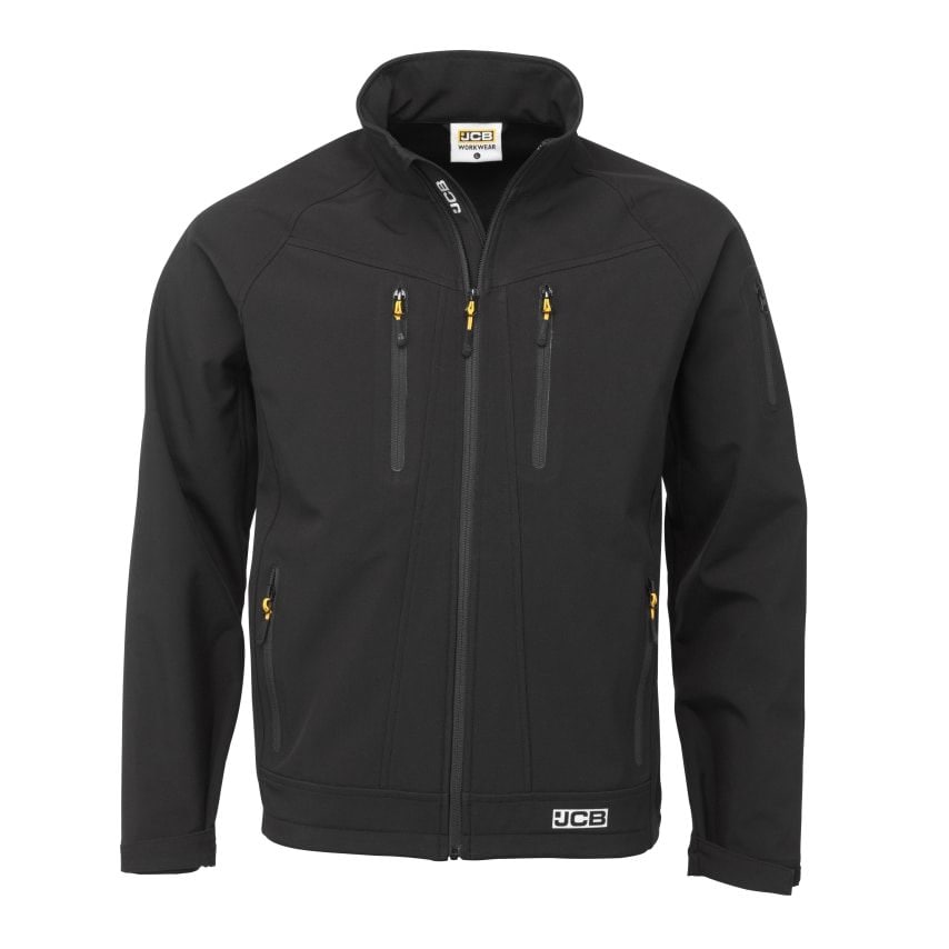 Shop JCB Trade II Softshell Black - Small - Coats, Jackets & Fleeces ...
