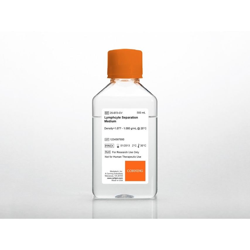 Shop Corning Corning 500mL LSM (Lymphocyte Separation Medium) EACH - Microbiology Media | Zoro ...