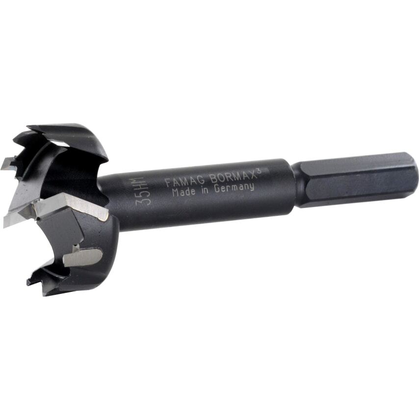FAMAG 1.1/2" - 38.10MM Bormax 3 Carbide Tipped TCT Forstner Bit ...