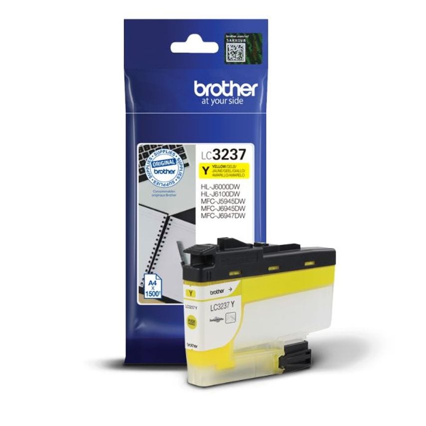 Brother Brother Yellow Ink Cartridge 16ml - LC3237Y 4977766788076 | eBay UK