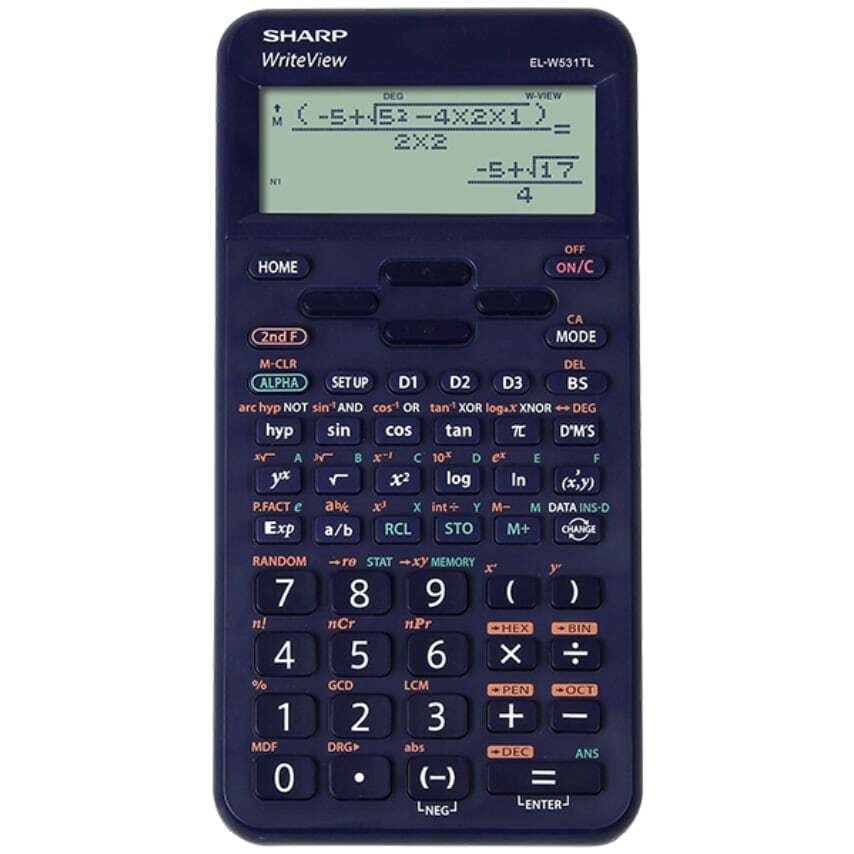 Sharp ELW531T Scientific Calculator Blue 74950MV | at Zoro
