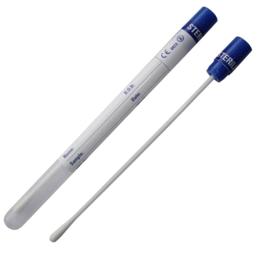 Shop Sls Select Polypropylene Swab Viscose Tip in Tube PK250 - Lab ...
