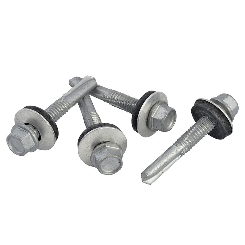 Forgefix TechFast Hex Head Roofing Screw Self-drill Heavy Section 5.5 X 38mm Pac for sale online ...