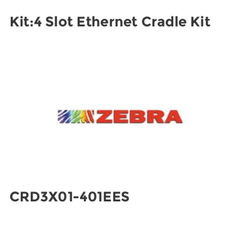 Shop Zebra Kit 4 Slot Ethernet Cradle Kit Computers And Electronics