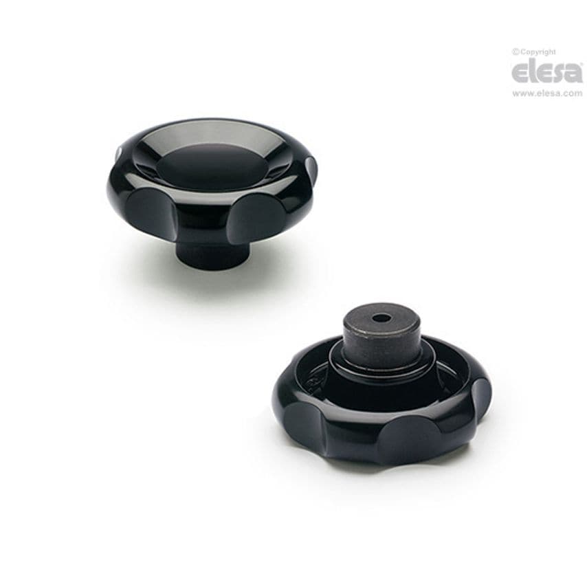 ELESA Lobe knob-VL.140/50 - 74101-E