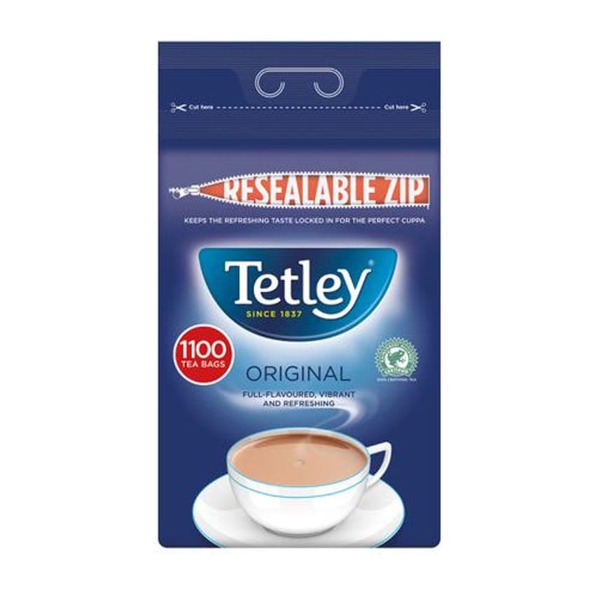 Shop Tetley One Cup Teabags High Quality Tea Ref 1018K (Pack 1100 ...