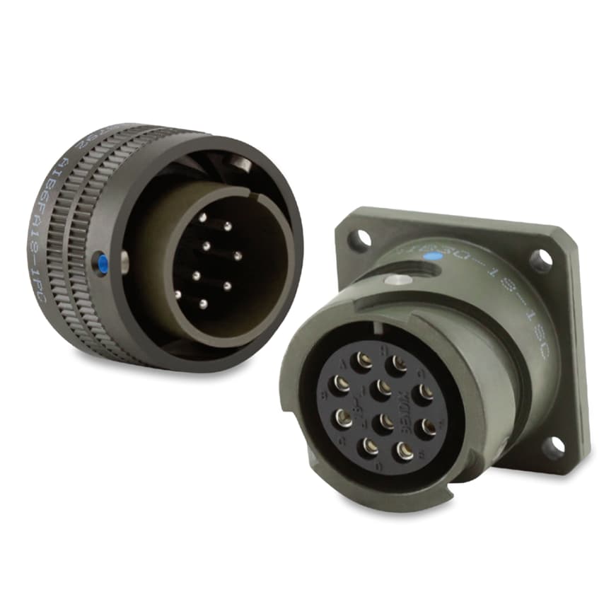 GTS08CF20 - GT Series - Bayonet Coupling - Solder, Right Angle Plugs ...