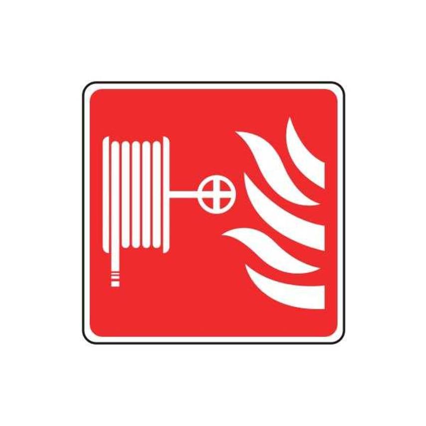 Shop Lasting Impressions Fire Hose Reel Pictogram Sign Label - Fire ...