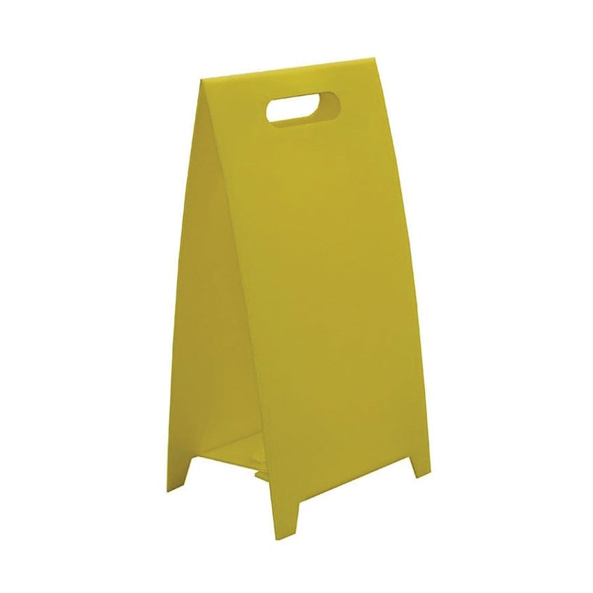 Shop Centurion Europe Blank Correx Floor Stand Forsigns (Yellow) - Sign ...