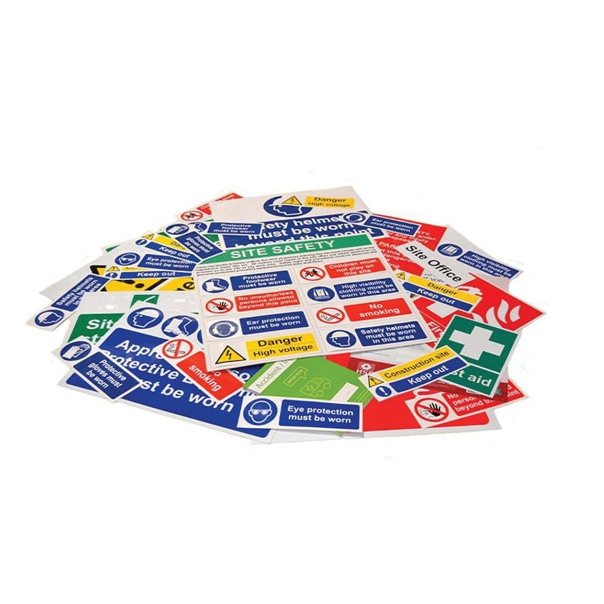 Shop Centurion Europe Site Sign Pack - Selection - Emergency & First ...