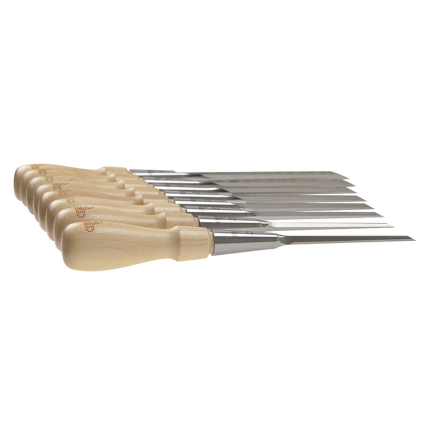 Shop Stanley Sweetheart Socket Chisel Set 8 Piece 3 6 8 12 15 18 25 32mm STA116793 Punch Chisel Sets Zoro UK
