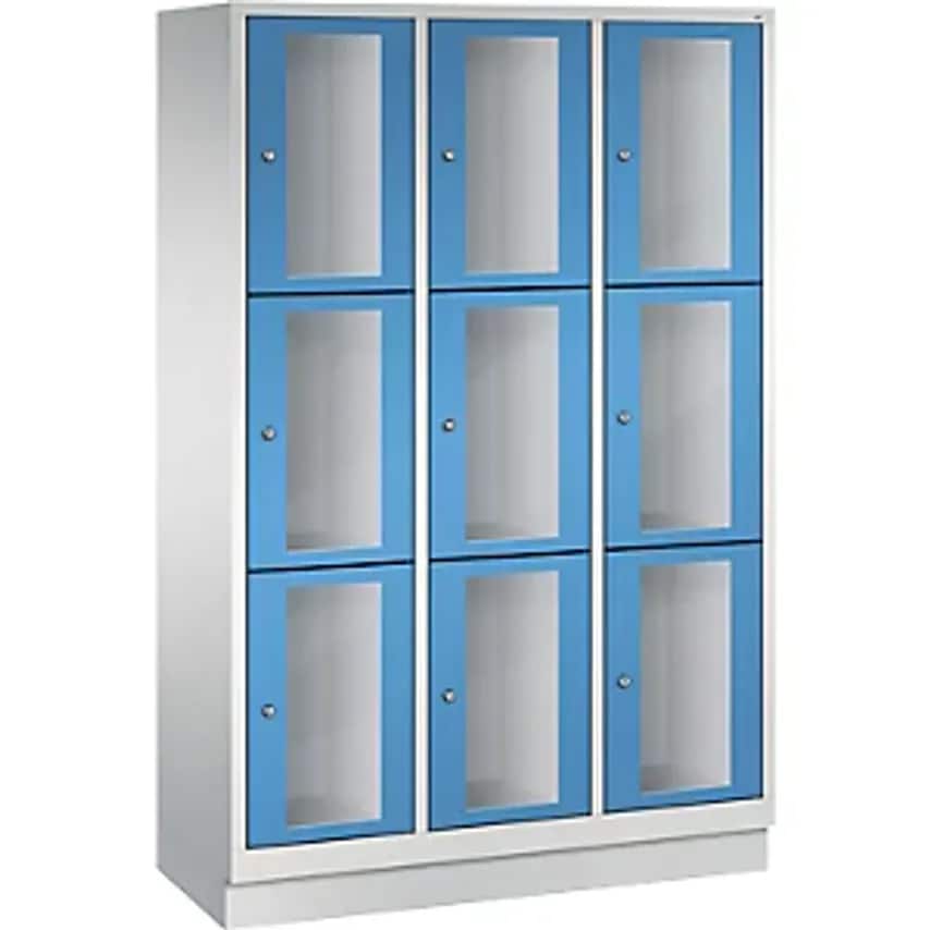 Shop C&P CLASSIC Locker Unit - Height 510mm - With Plinth, 9 ...