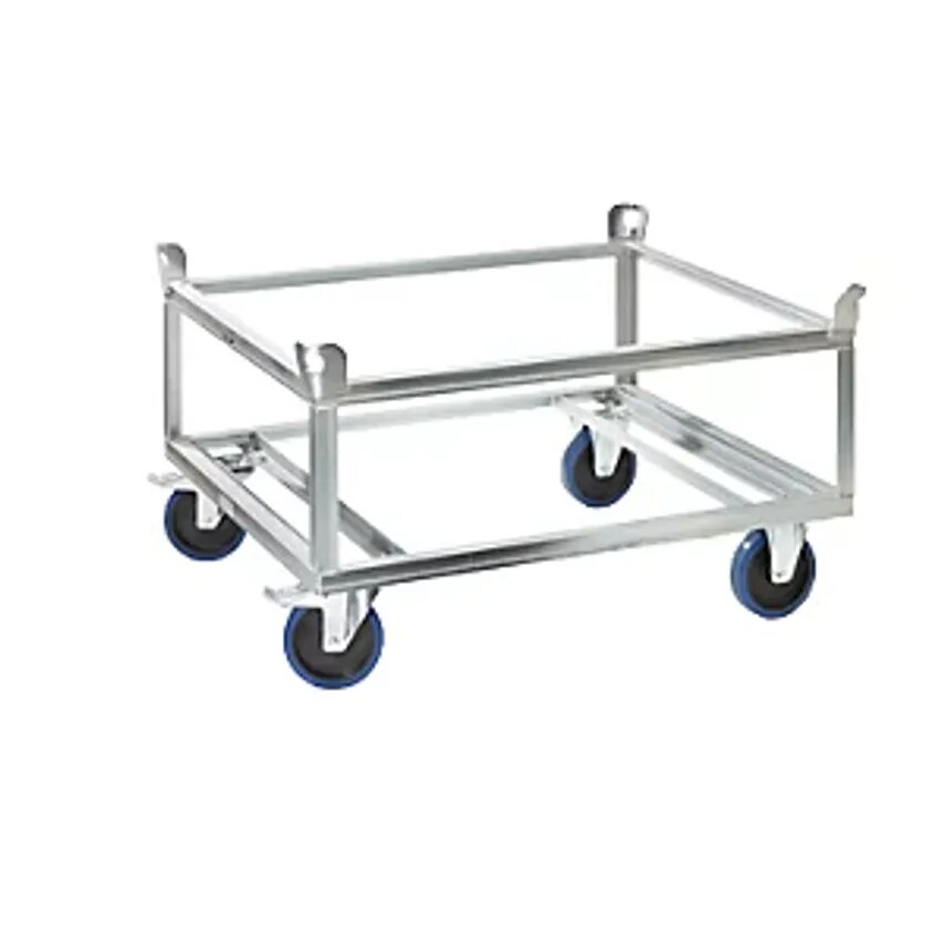 Shop EUROKRAFTpro Steel Wheeled Base - For Industrial Pallets - Loading ...