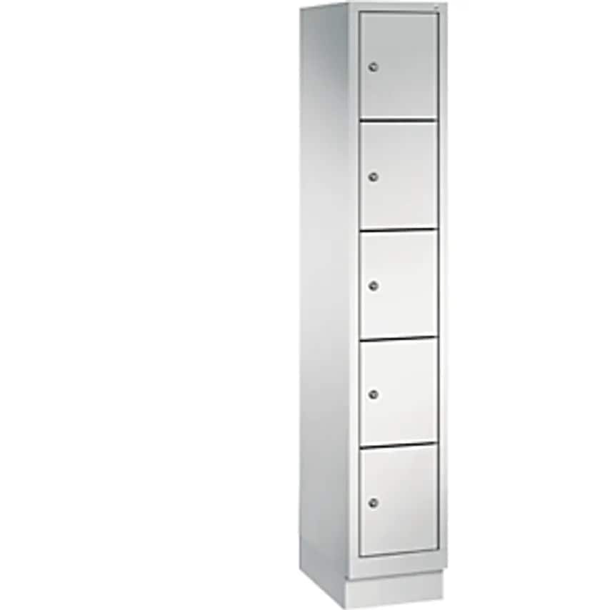 Shop C&P CLASSIC Locker Unit With Plinth - 1 Compartment - 5 Shelf ...