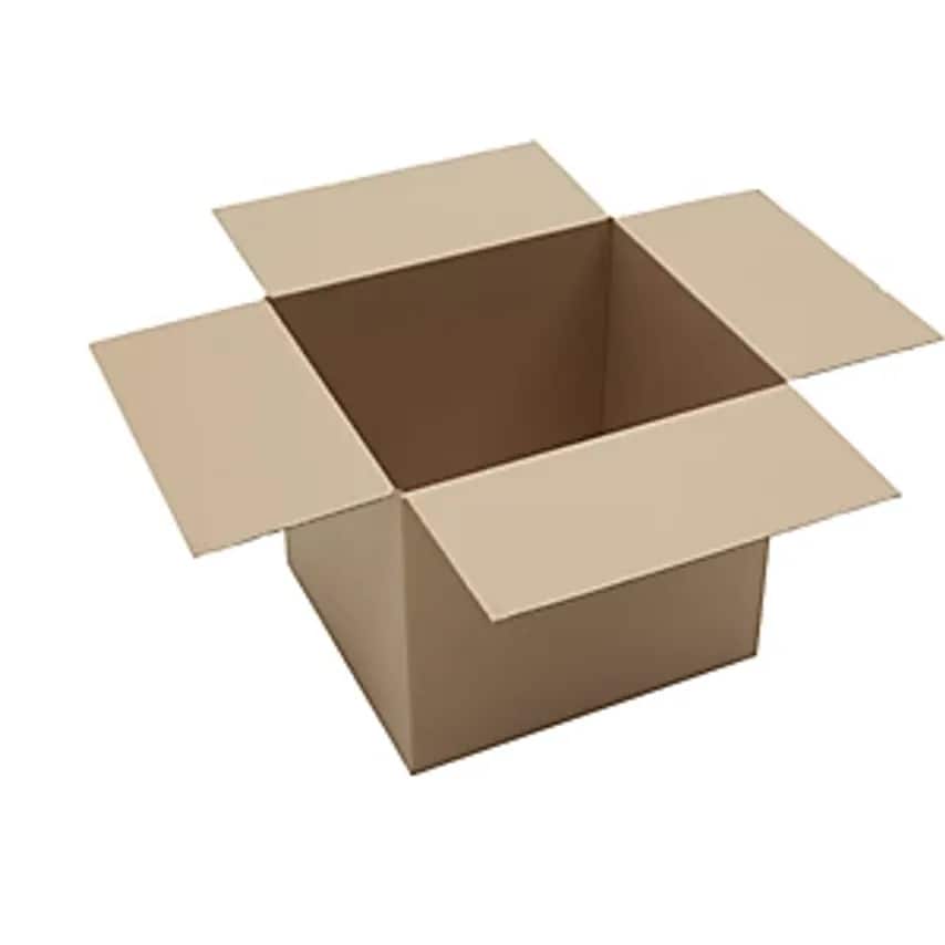 Shop Inapa Corrugated Cardboard Folding Boxes - FEFCO 0201 - Single ...