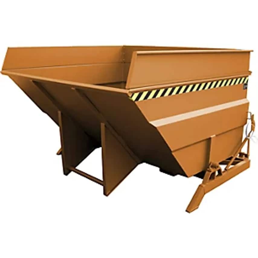 Shop EUROKRAFTpro XXL Tilting Skip With Positioning Aid, Capacity 4 m³ ...