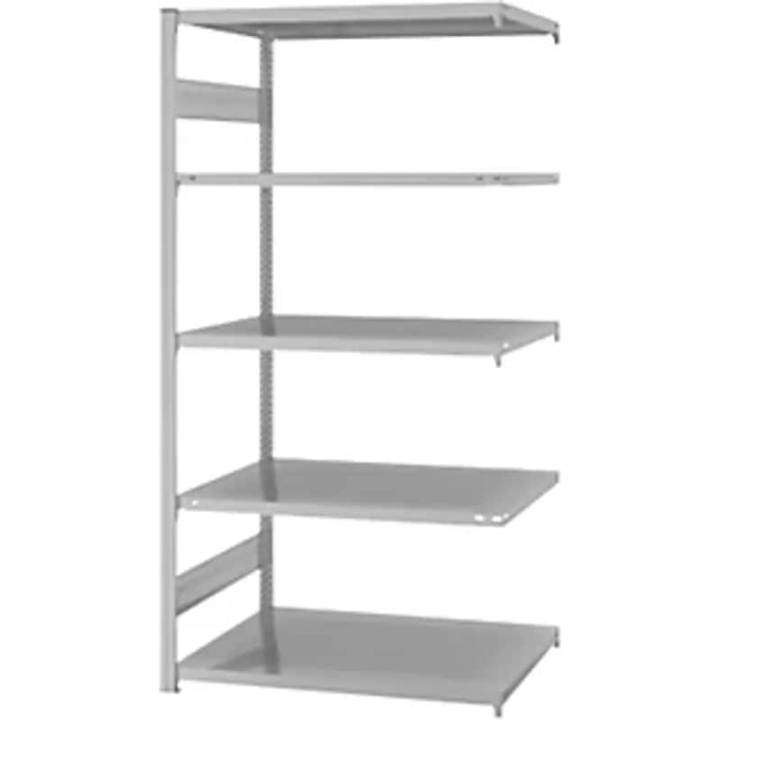 Shop EUROKRAFTpro Boltless Shelving Unit System - Medium Duty - Plastic ...