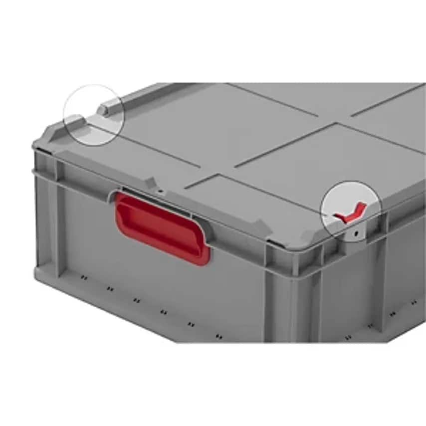 Shop ALLIT AG KUNSTSTOFFTECHNIK Hinged Lock Set with 2 Sliding Snap ...