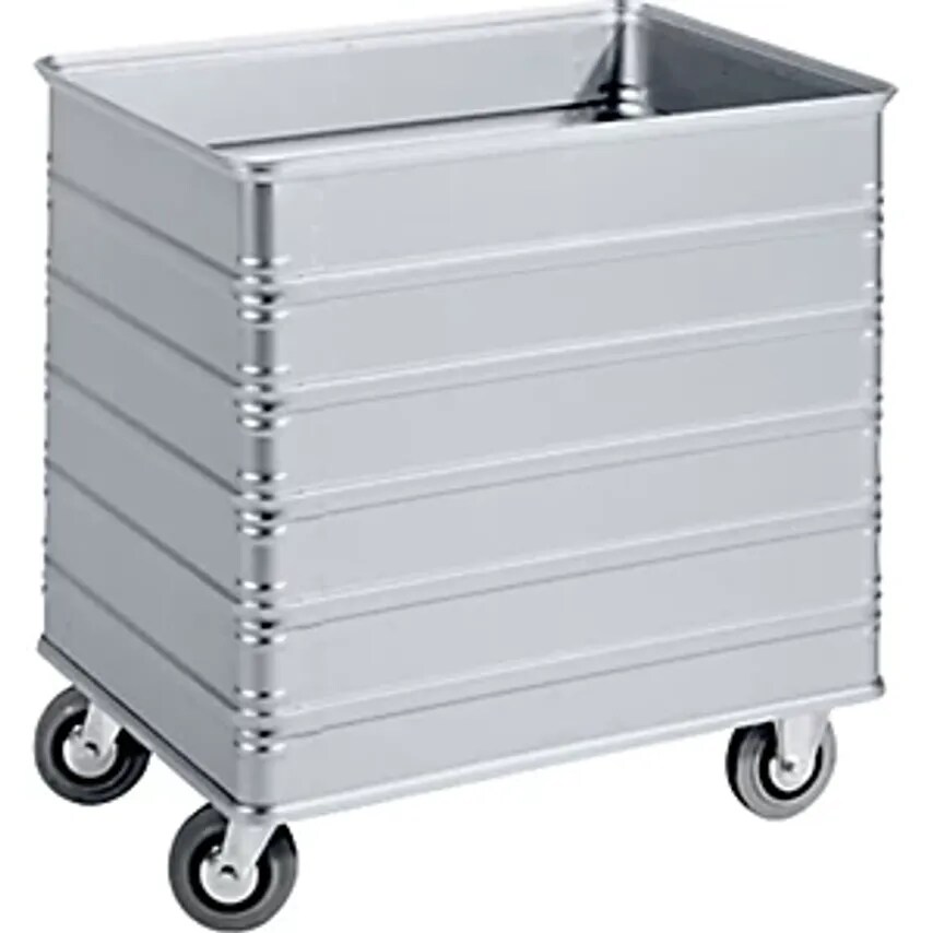 Shop Zarges Aluminium Box Trolley, Capacity 230 L, With Edge And Base ...