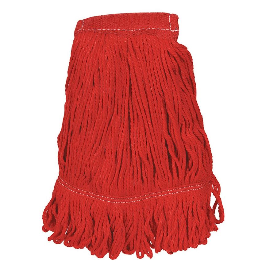 Shop JanSan Hygiemix Coloured Kentucky Mop 12oz 340g Yellow 10xMops ...