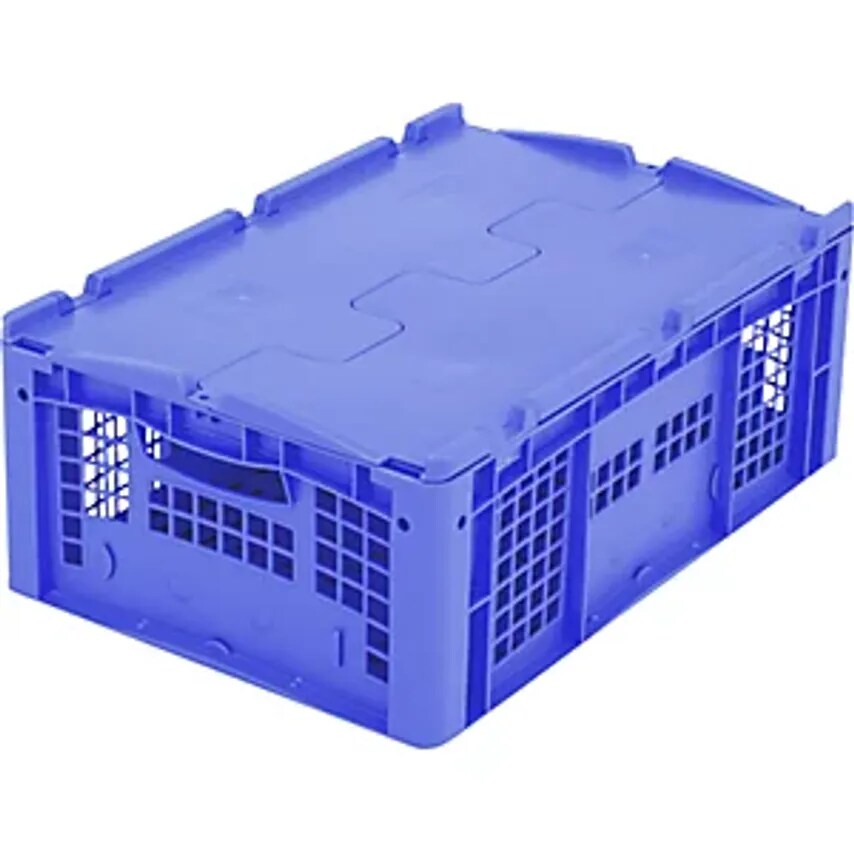 Shop BITO-LAGERTECHNIK XL Euro Stacking Containers, Perforated with Lid ...