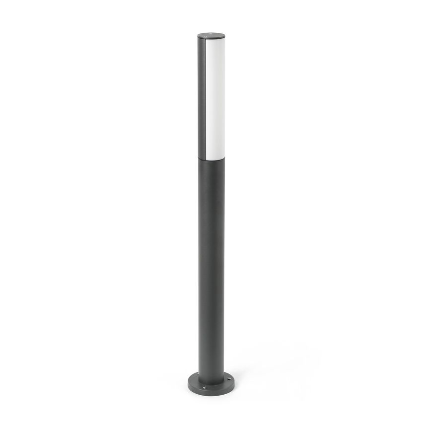 Shop Faro Lighting Beret Led Outdoor Tall Bollard Light Dark Grey IP54 - Bollard, Post ...